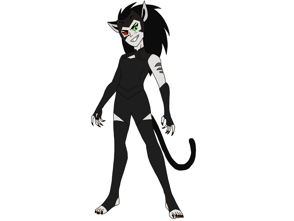 shattered glass catra by malecorrin on DeviantArt