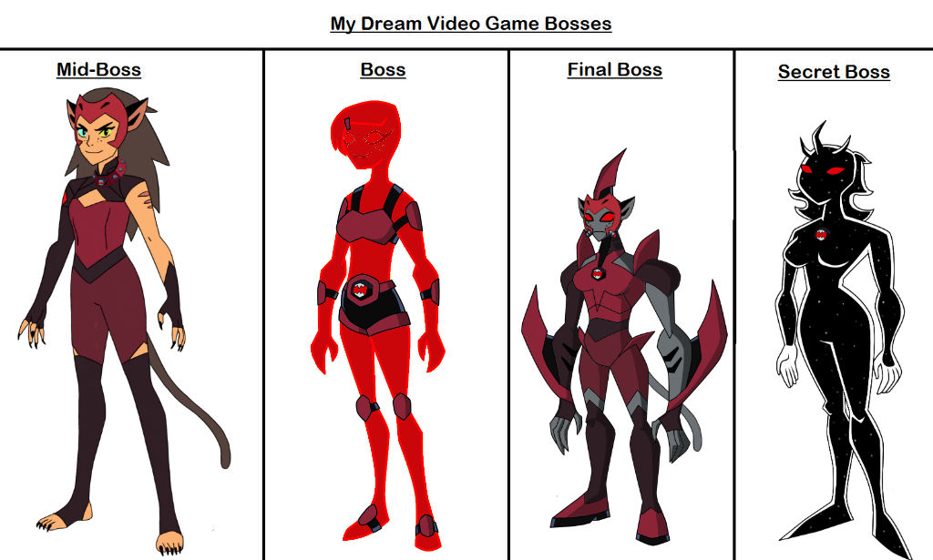 Video Game Bosses catra Alien by malecorrin on DeviantArt