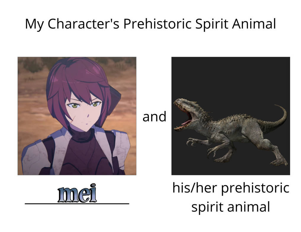 mei's Prehistoric Spirit Animal by malecorrin on DeviantArt