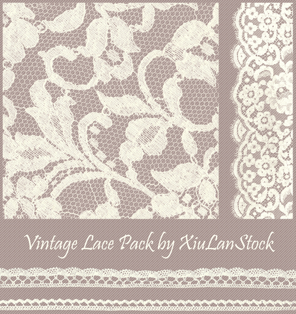Exclusive Vintage Lace Pack by XiuLanStock on DeviantArt