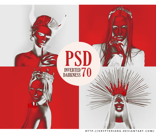 PSD 70 - Inverted Darkness by KrypteriaHG on DeviantArt