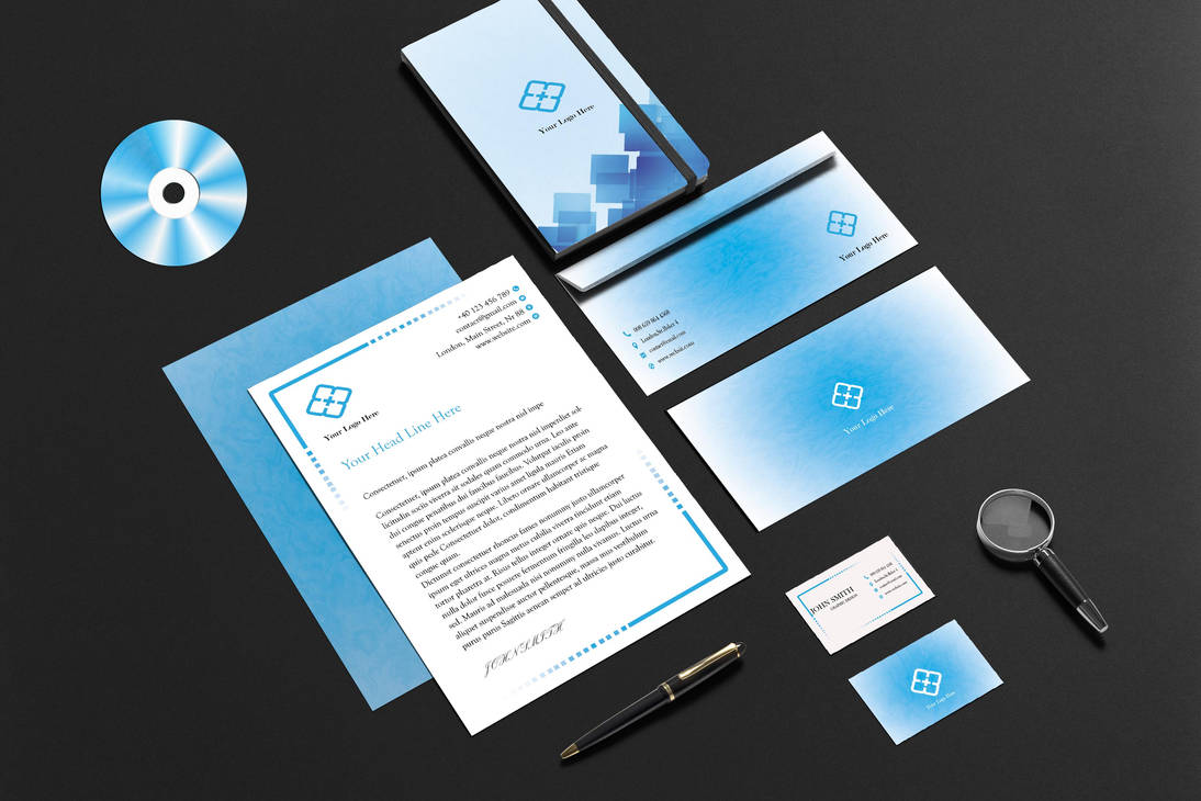 Corporate Stationery by mream on DeviantArt