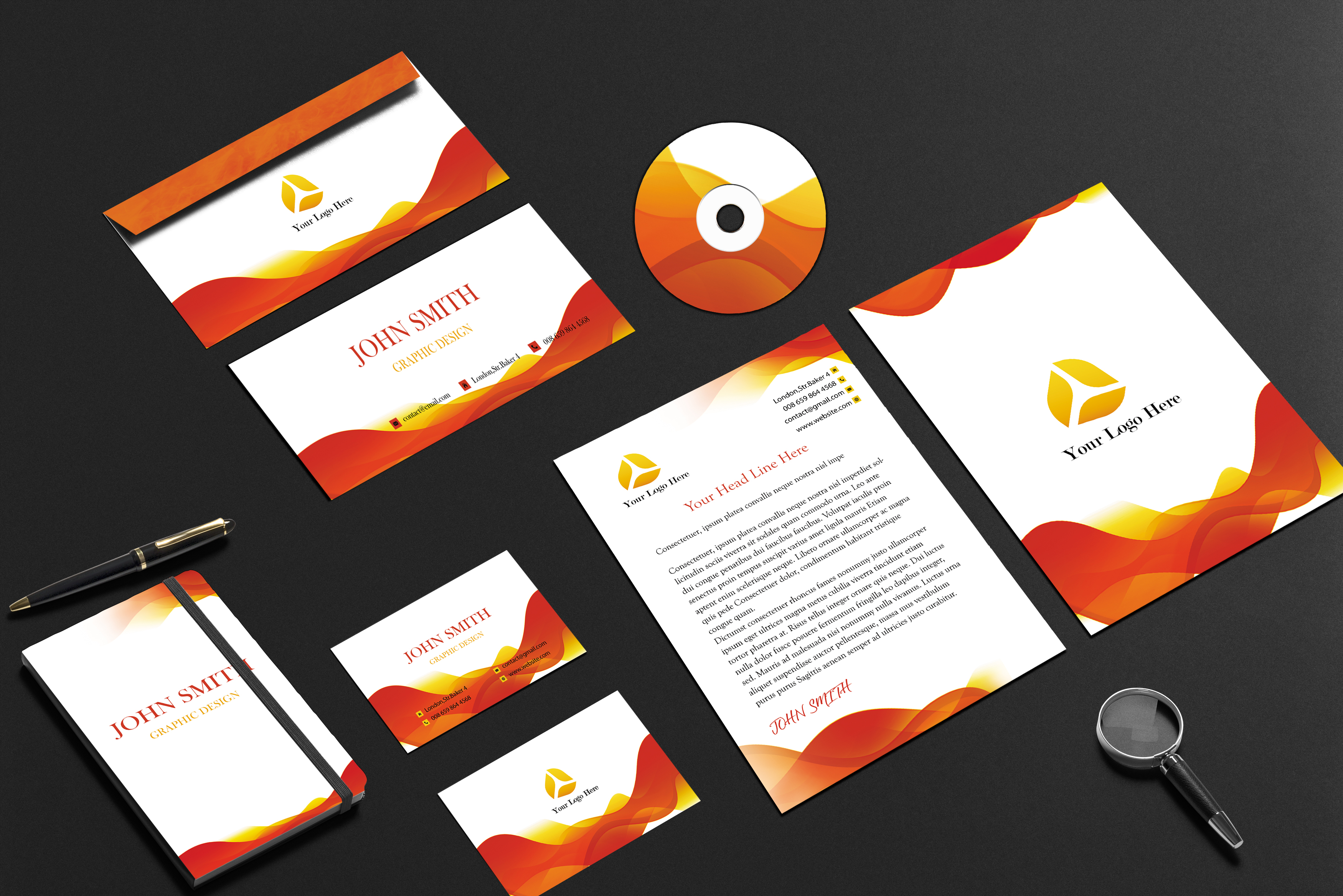 Creative Stationery Design