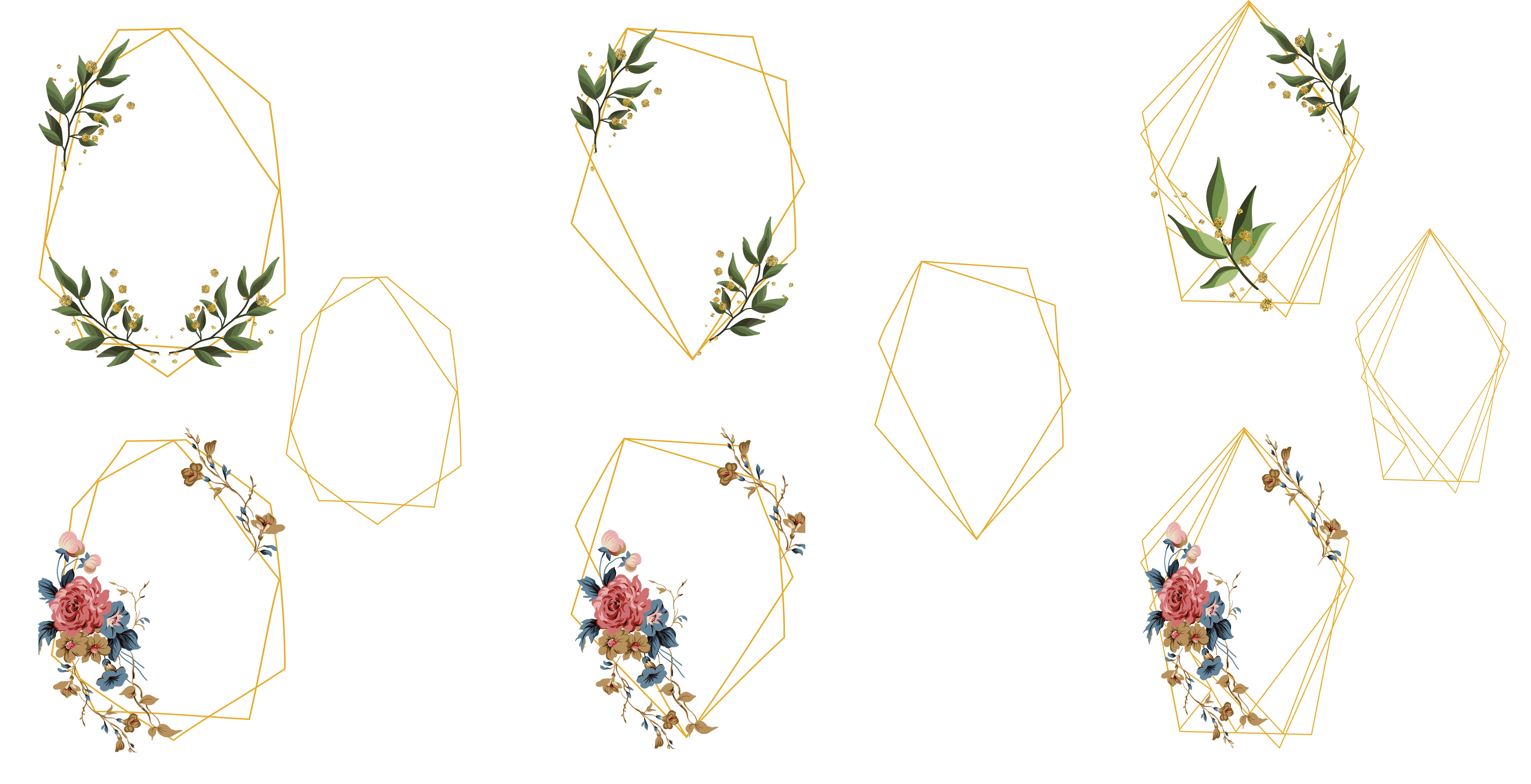 Elegant Professional Modern Geometric frames, by mream on DeviantArt