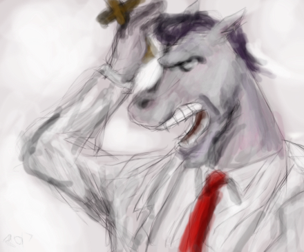 Queer Duck - Reverend Vandergelding by XbinaryBrwnfanartist on DeviantArt