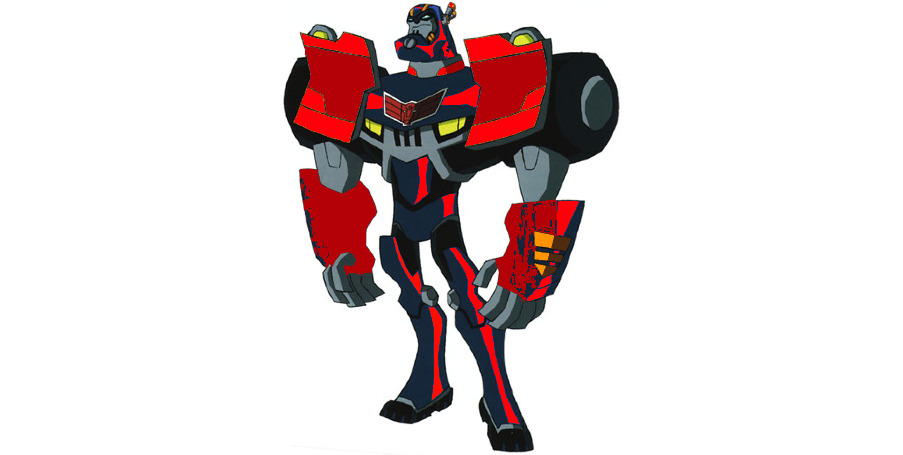sentinel Prime In red by PantyCake33 on DeviantArt