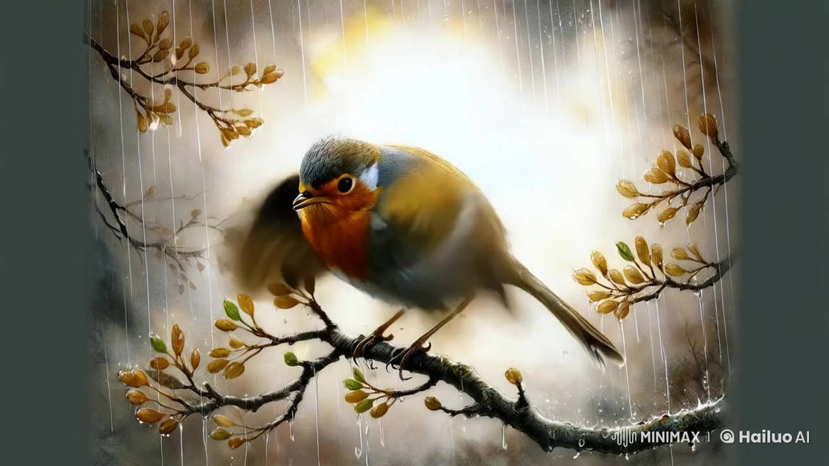 Robin bird (Video) by Bukoslav on DeviantArt