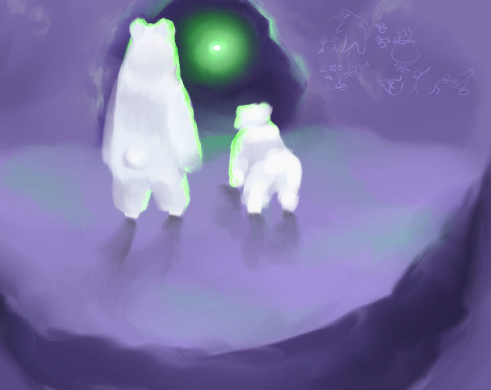 The cave by Uselesspace on DeviantArt