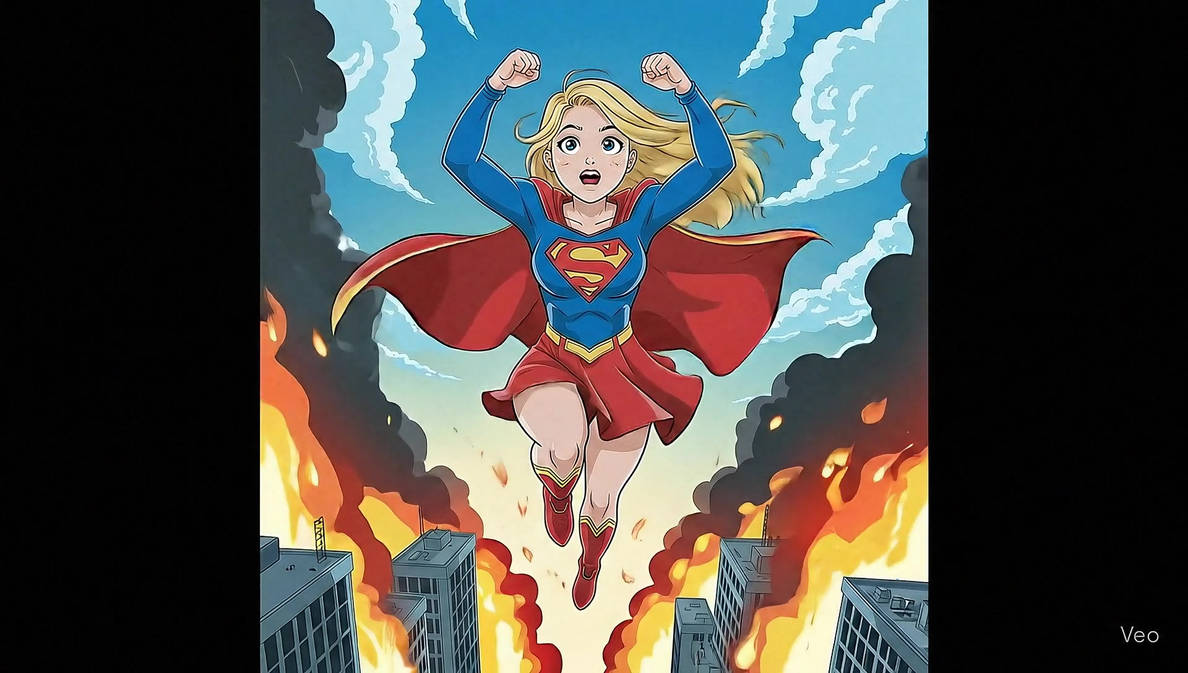 Supergirl vs Fire by justnorm on DeviantArt