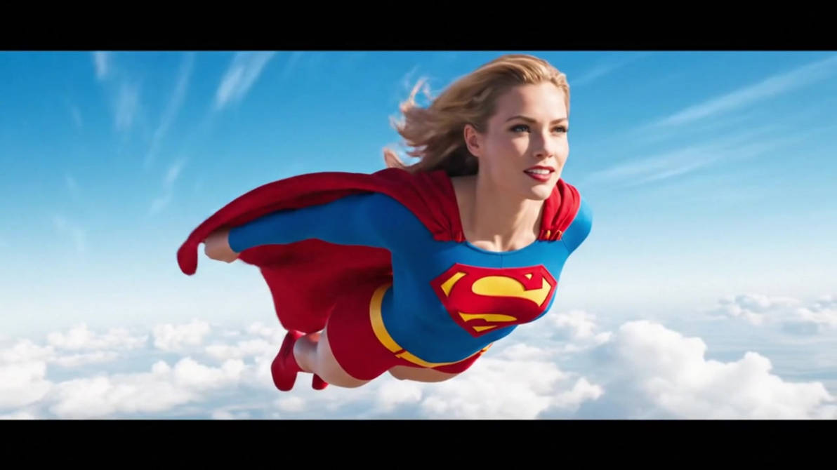 Supergirl Flying by justnorm on DeviantArt