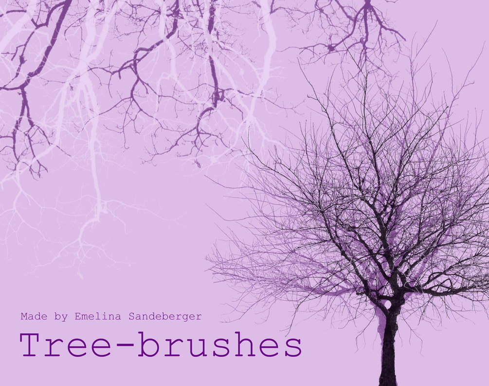 TREES AND BRANCHES - great brushes for photoshop by EmelinaS on DeviantArt