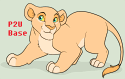 [P2U] TLK lioness base (2 in 1) by Mistrel-Fox on DeviantArt
