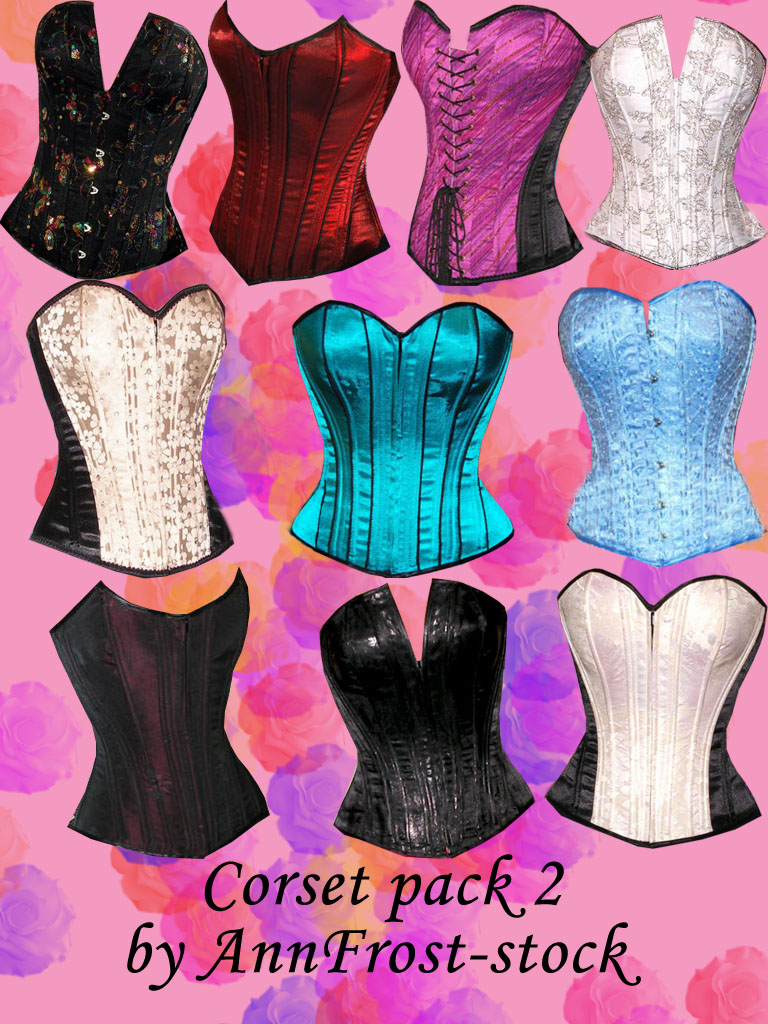 Corset pack II by AnnFrost-stock on DeviantArt