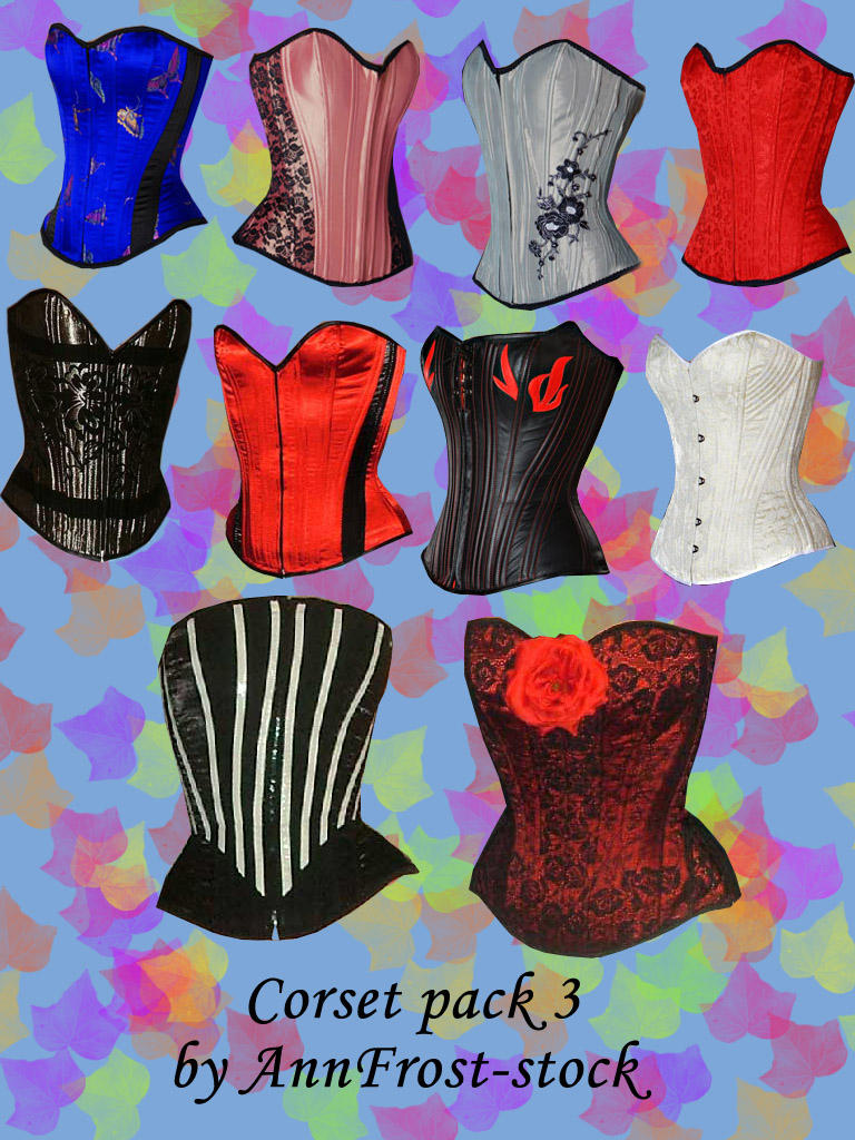 Corset pack III by AnnFrost-stock on DeviantArt