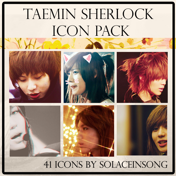 Taemin Icon Pack by SolaceInSong on DeviantArt