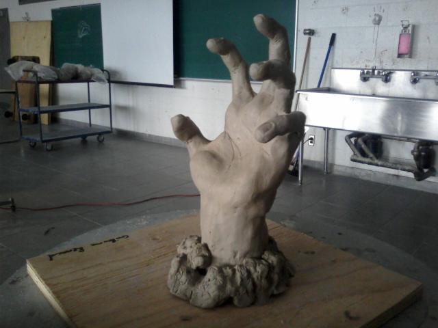 Real-Size Clay Hand by Reeno-Project on DeviantArt
