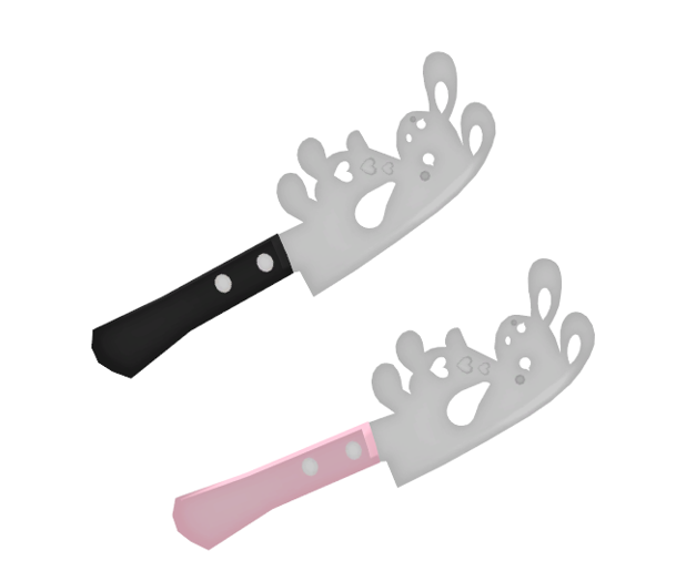 MMD- Bunny knife dl (old) by Ghoulbeanz on DeviantArt