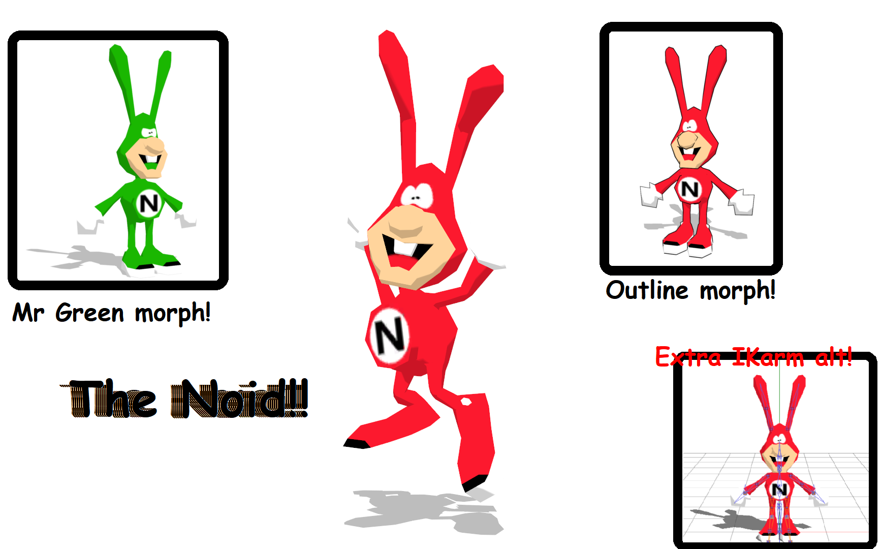 The Noid (mmd port) by Ghoulbeanz on DeviantArt