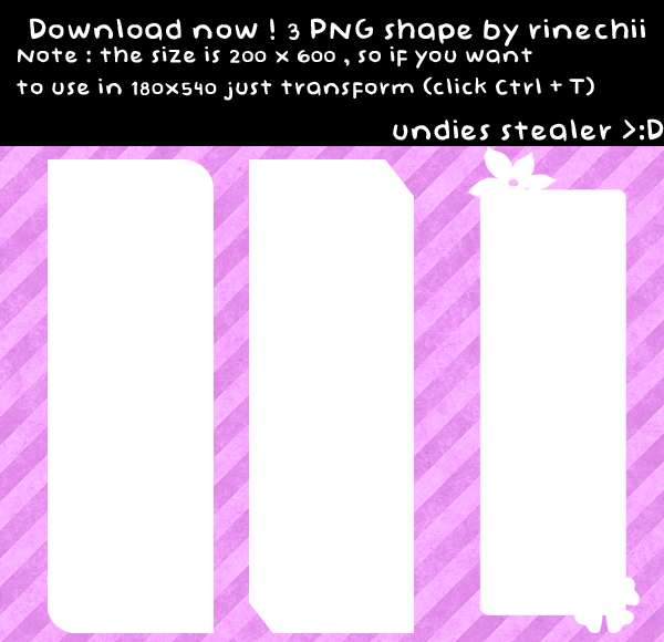 3 PNG shapes for photoshop by adinchii on DeviantArt