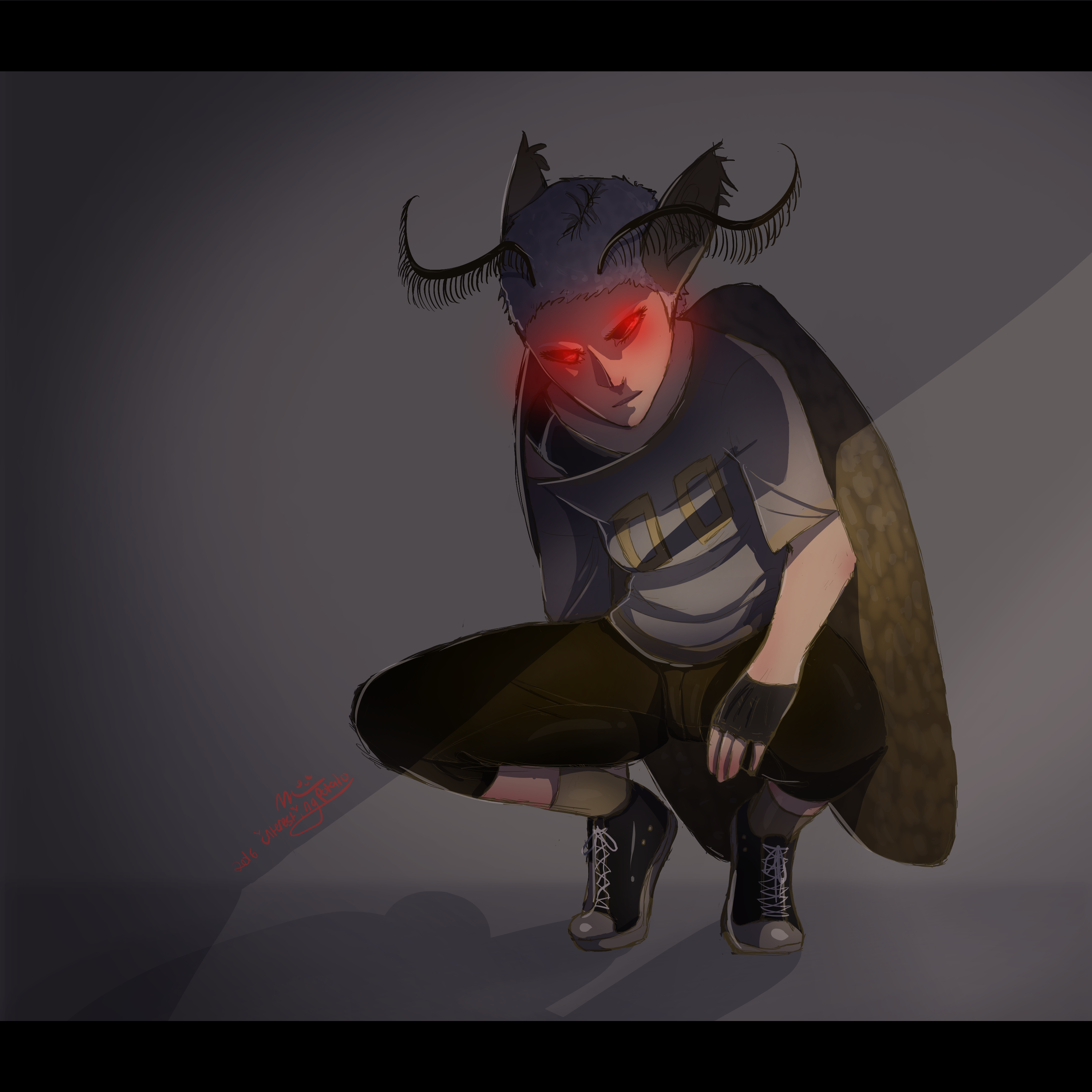 Scary Scout-y Glowey Eyes by Interestingpotato on DeviantArt