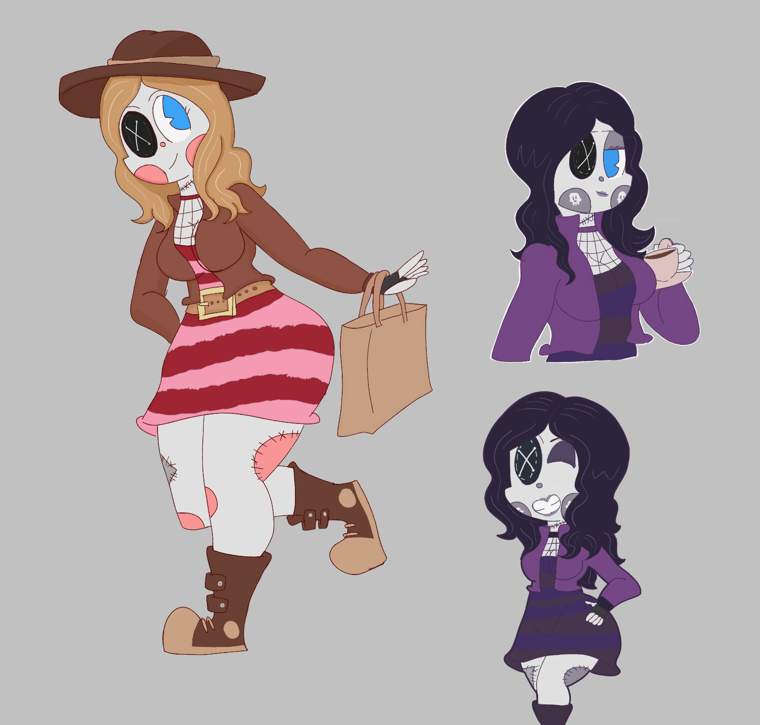 Caroline and her Goth Side by MrT0ps on DeviantArt