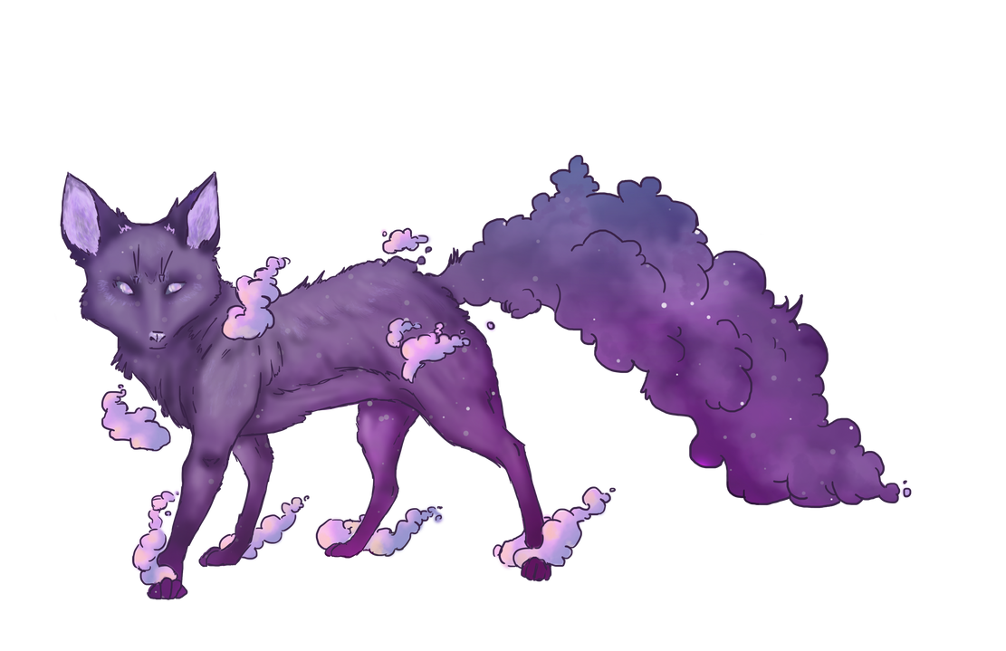 Galaxy fox by gvmewi on DeviantArt