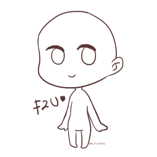 F2U chibi base by salty-chiku on DeviantArt