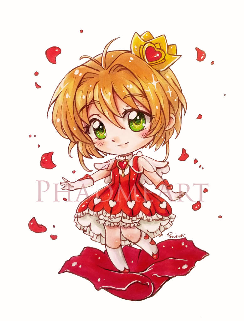Sakura Chibi Card Captor Sakura Clear Card by Phadme on DeviantArt