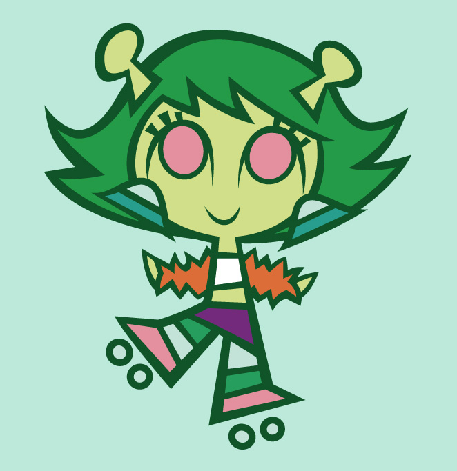 Milky Way Galaxy Girls Chibi