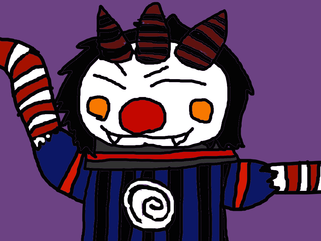 Candy Cain Clown by Itzshadow3322 on DeviantArt
