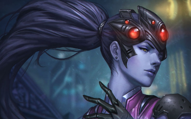 A Widows Kiss Widowmaker X Mreader By Taga Kun On Deviantart