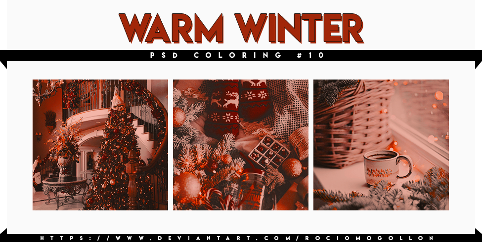 PSD coloring 10 | Warm Winter | by rociomogollon on DeviantArt