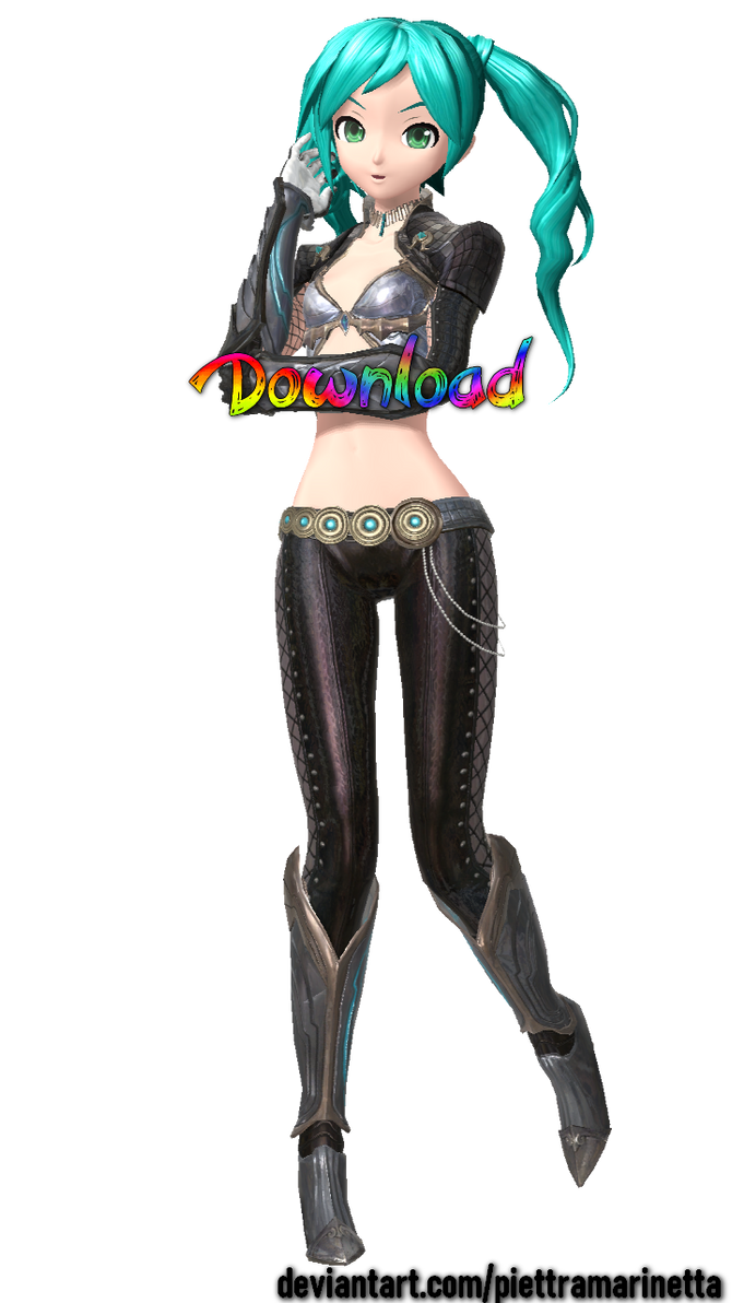 [DT Edit] - Cyber Punk Miku [DOWNLOAD] by Yonaka-Tokotoro on DeviantArt