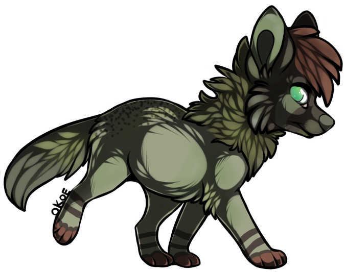 Fox Red Panda hybrid (OPEN) by rotationals on DeviantArt