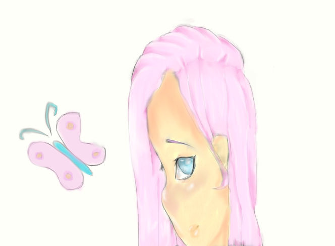 Fluttershy ^D^ by LucindaNightwing on DeviantArt