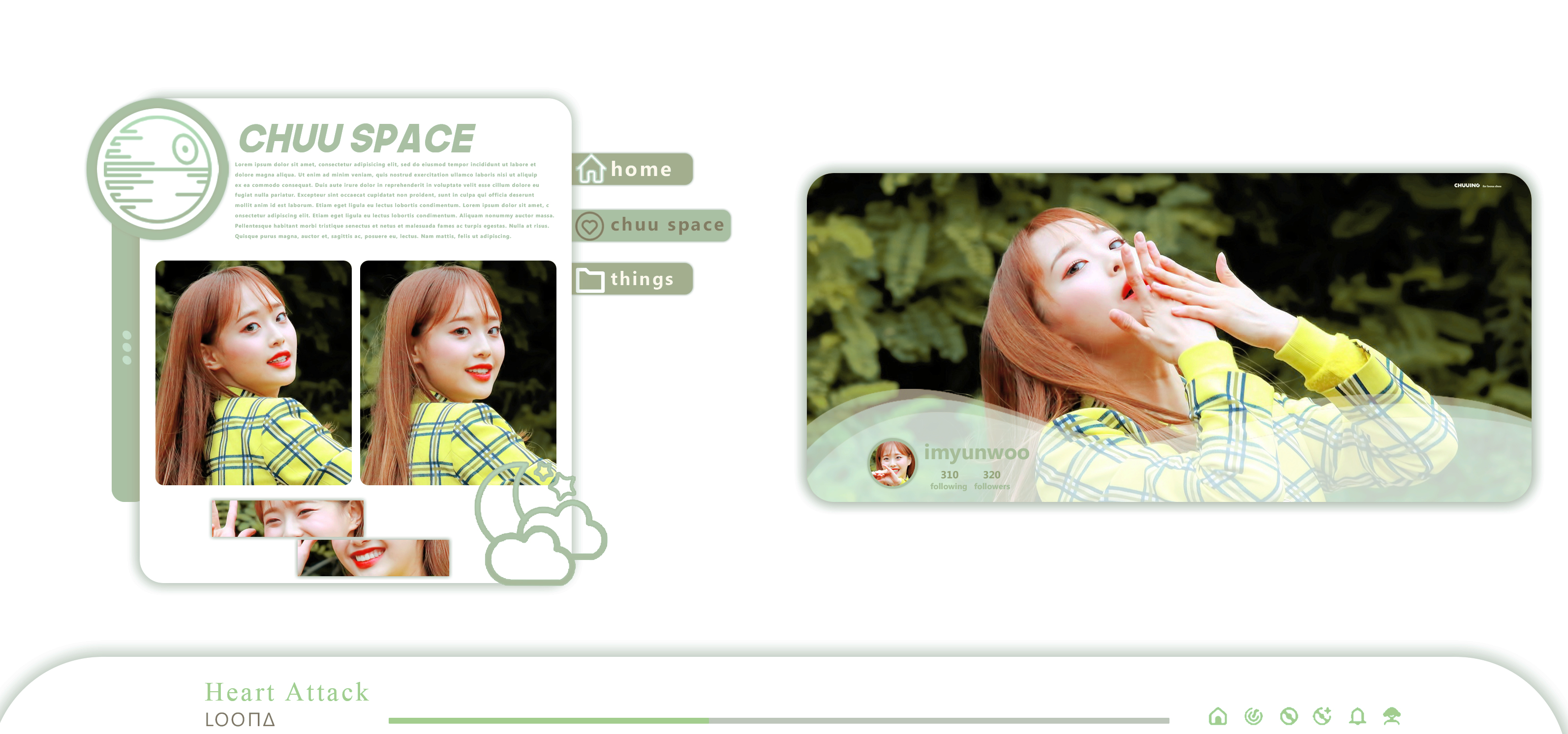 001 TEMPLATE CHUU by imyunwoo by imyunwoo on DeviantArt