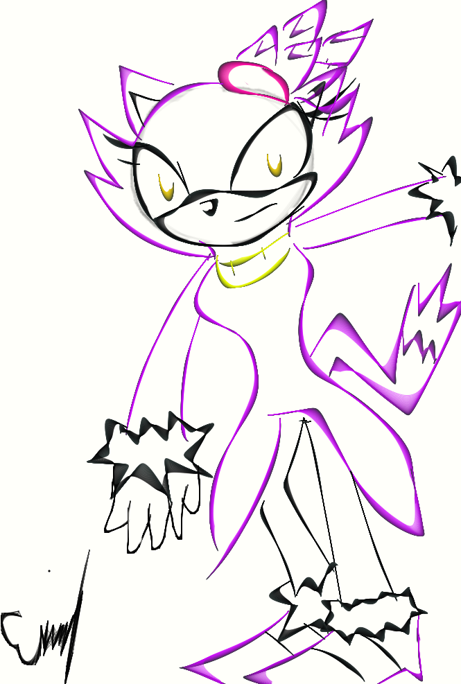 Blaze the Cat by Mango-Doodle on DeviantArt