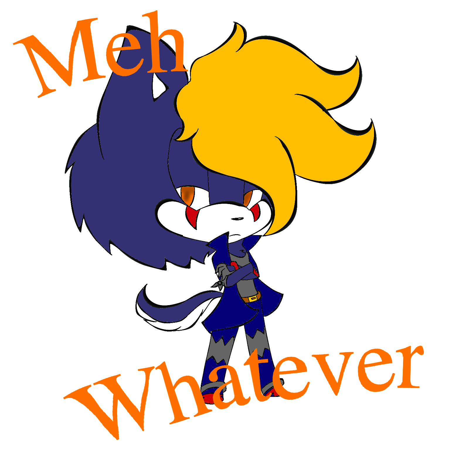 Meh whatever by Mango-Doodle on DeviantArt