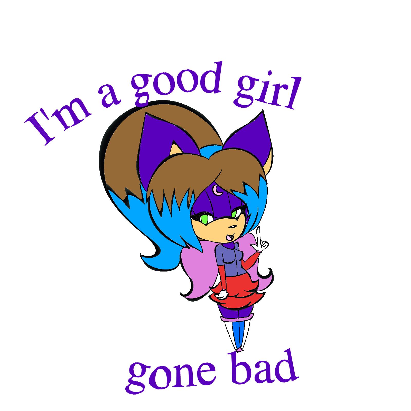 I'm a good girl gone bad by Mango-Doodle on DeviantArt