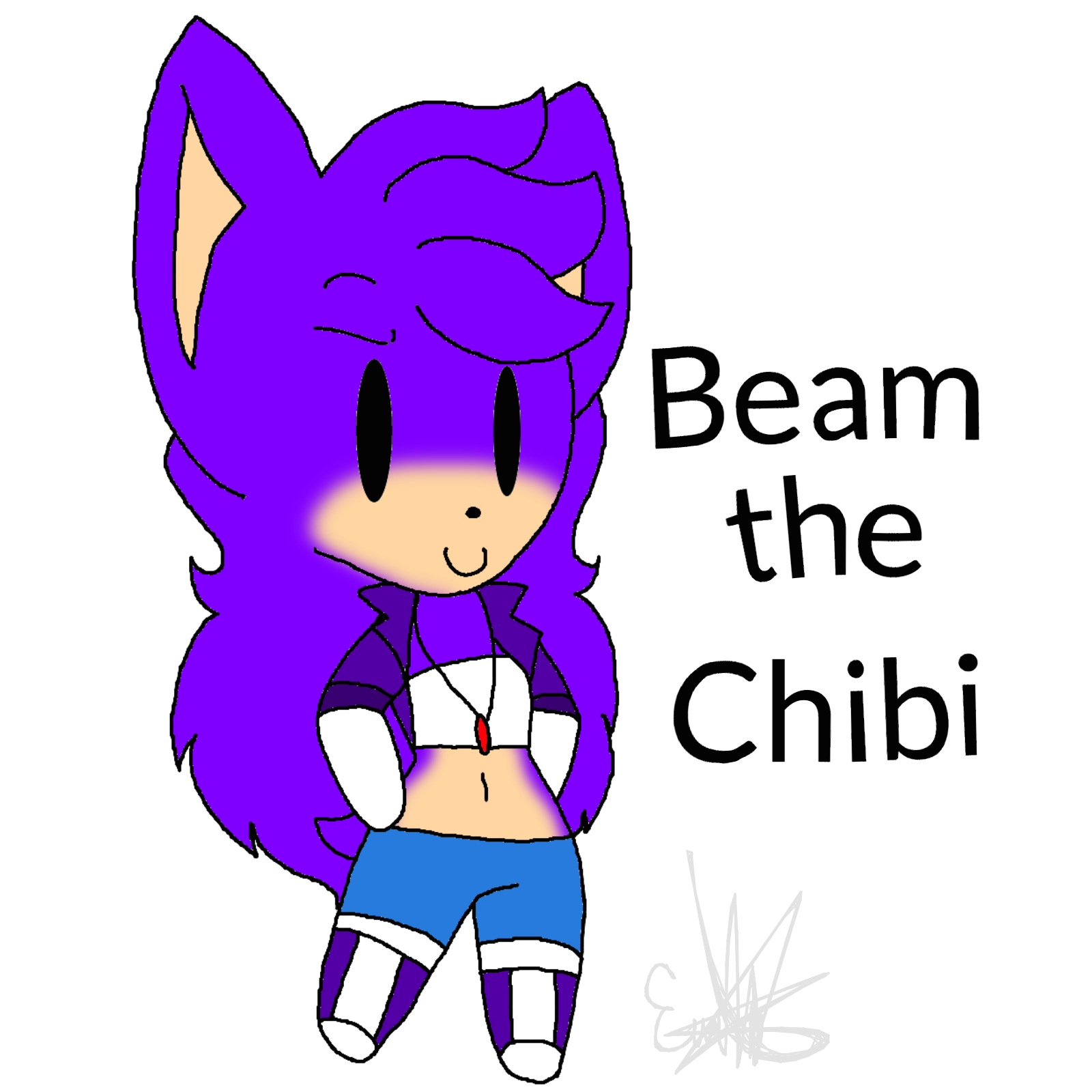 Beam the chibi by Mango-Doodle on DeviantArt