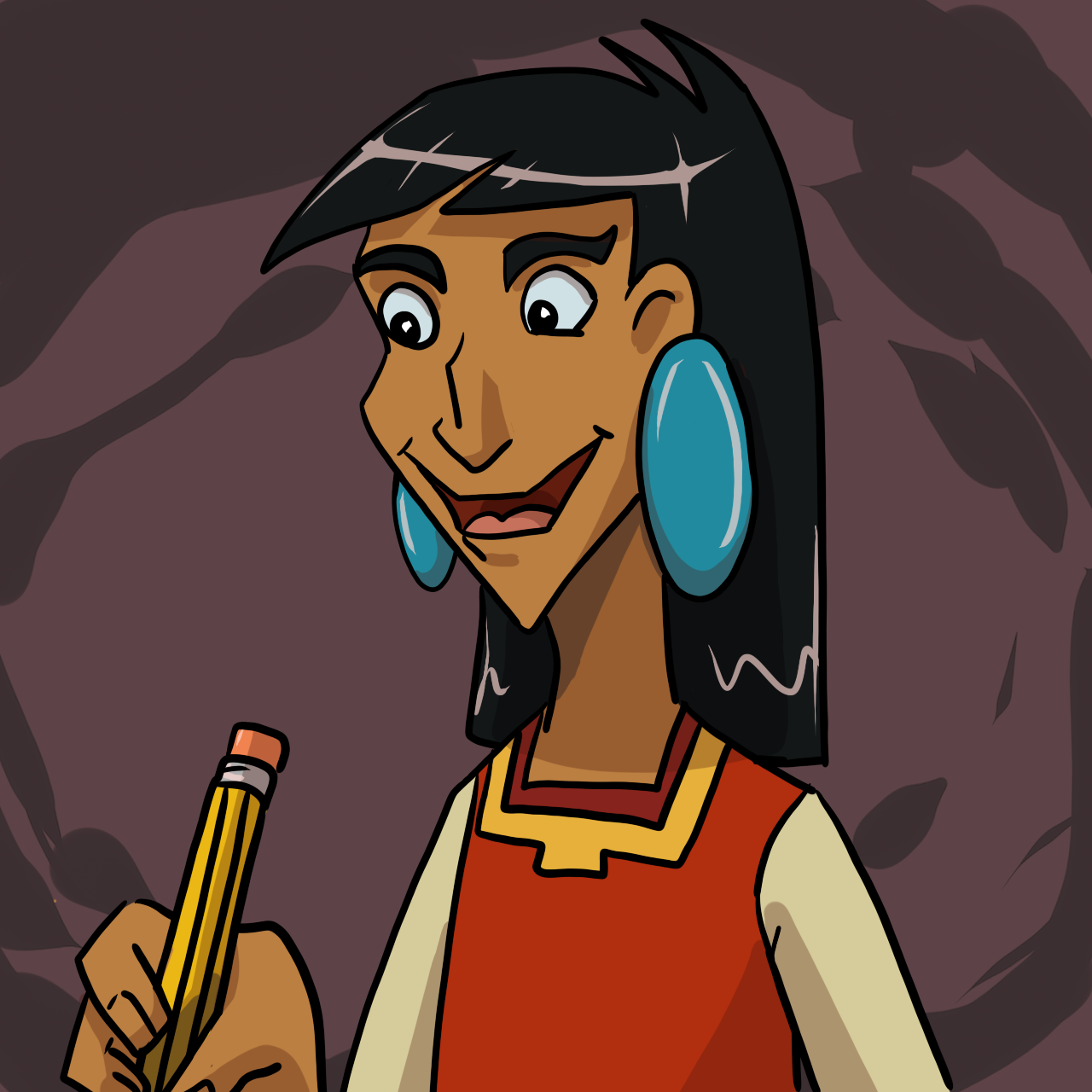 Kuzco Doodles Something by Riadorana on DeviantArt