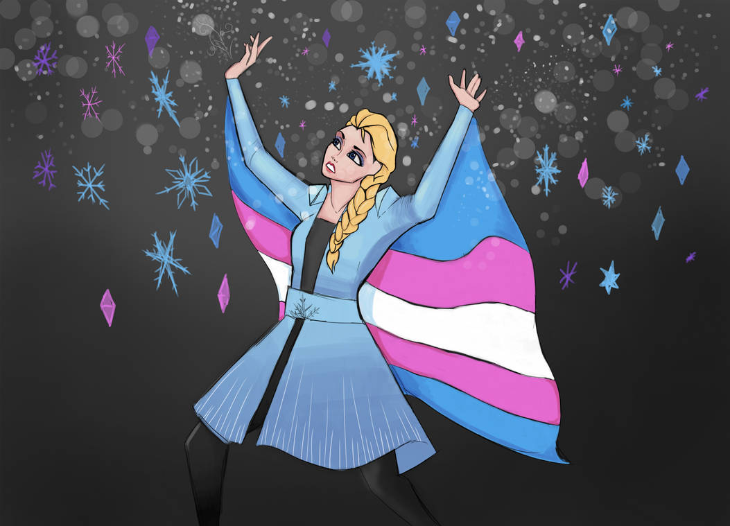 Elsa (Trans rights) by MyNameIsEmeralds on DeviantArt
