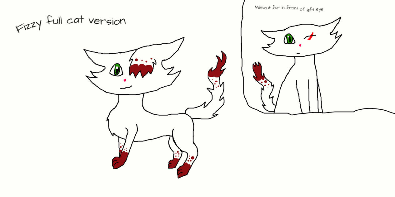 Fizzy full cat version by Renutil on DeviantArt