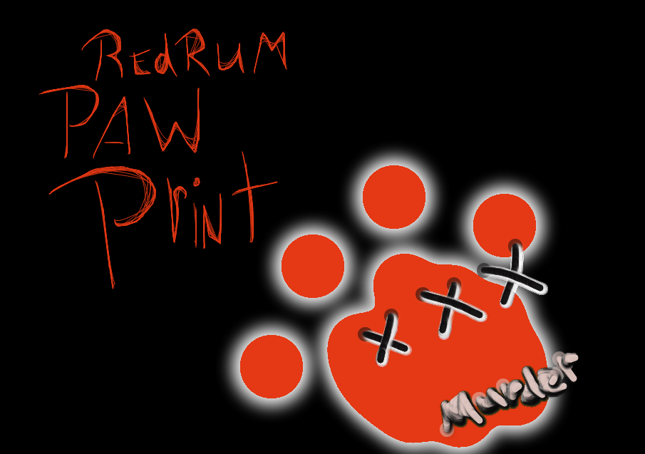 redrum paw print by tp9898 on DeviantArt