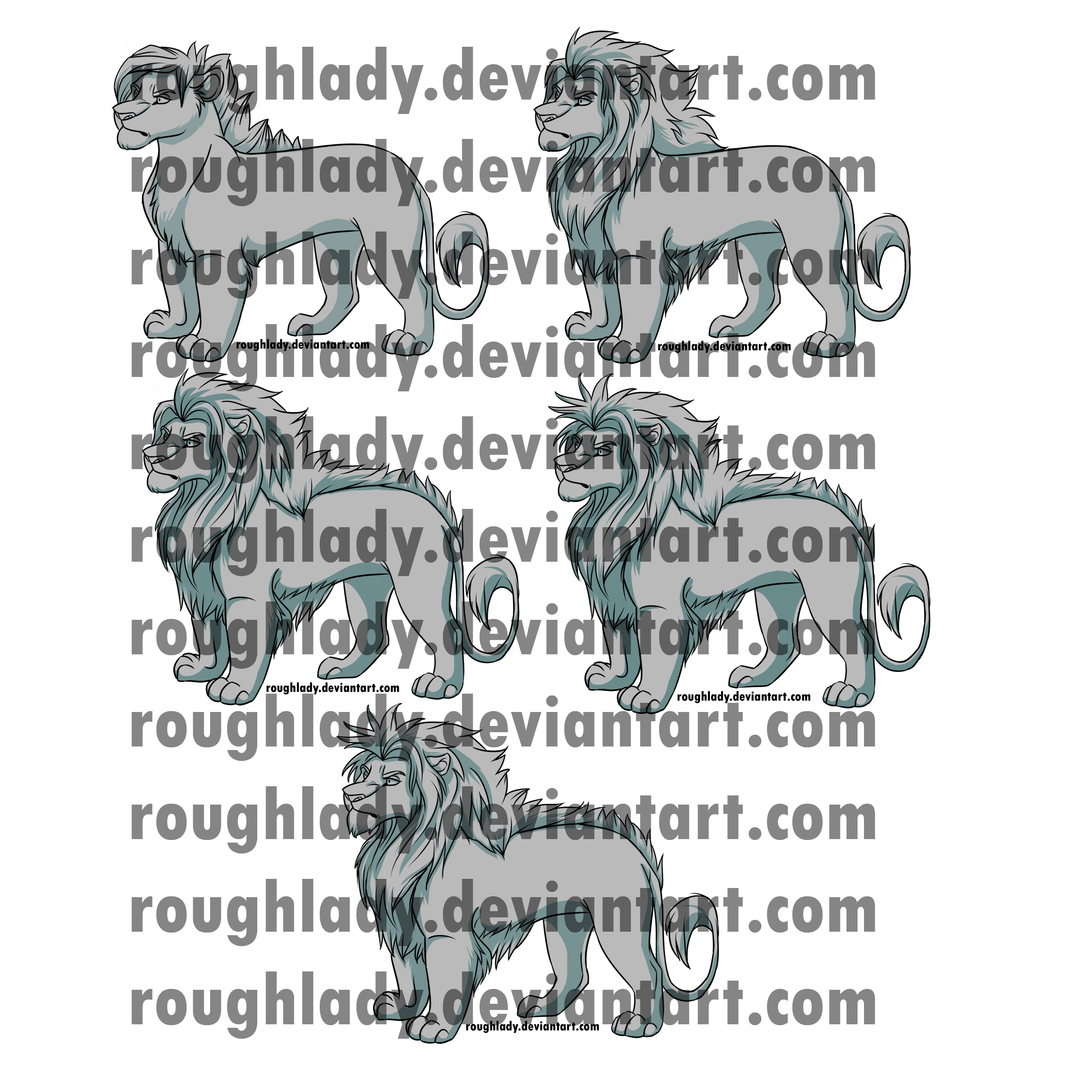 Design your custom lion by RoughLady on DeviantArt