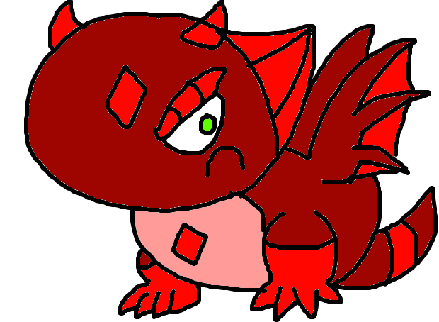 Legendary ruby dragon by ImTheFemaleYoshi on DeviantArt