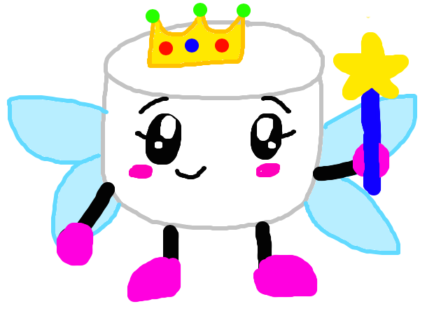 Pixiemallow (marshmallow pixie) by ImTheFemaleYoshi on DeviantArt
