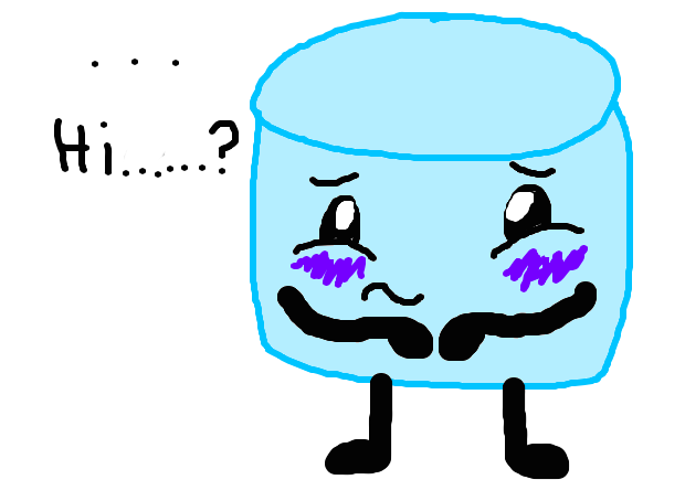 Blue marshmallow by ImTheFemaleYoshi on DeviantArt