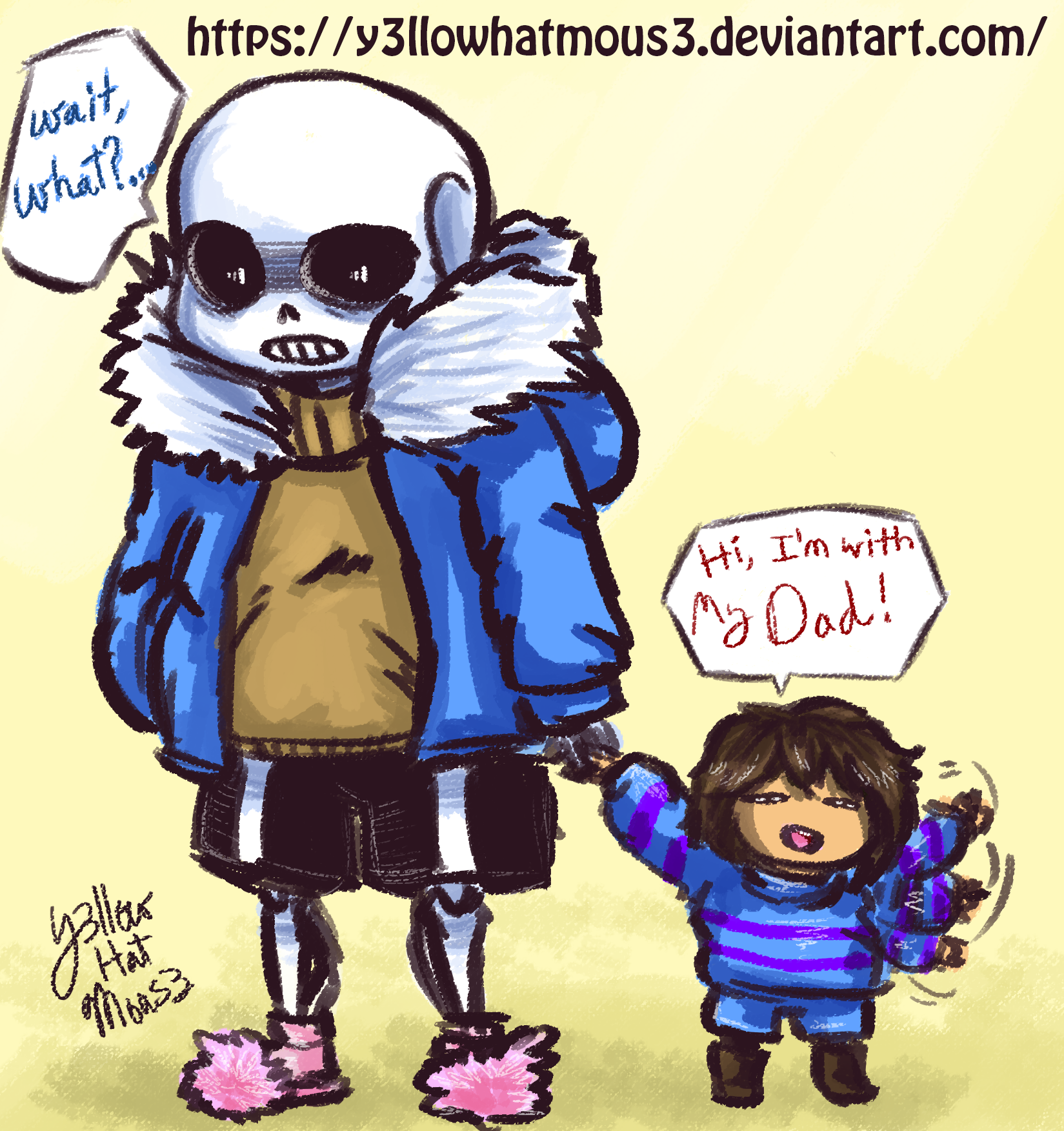 .:FRISK'S WAVE:. by Y3llowHatMous3 on DeviantArt