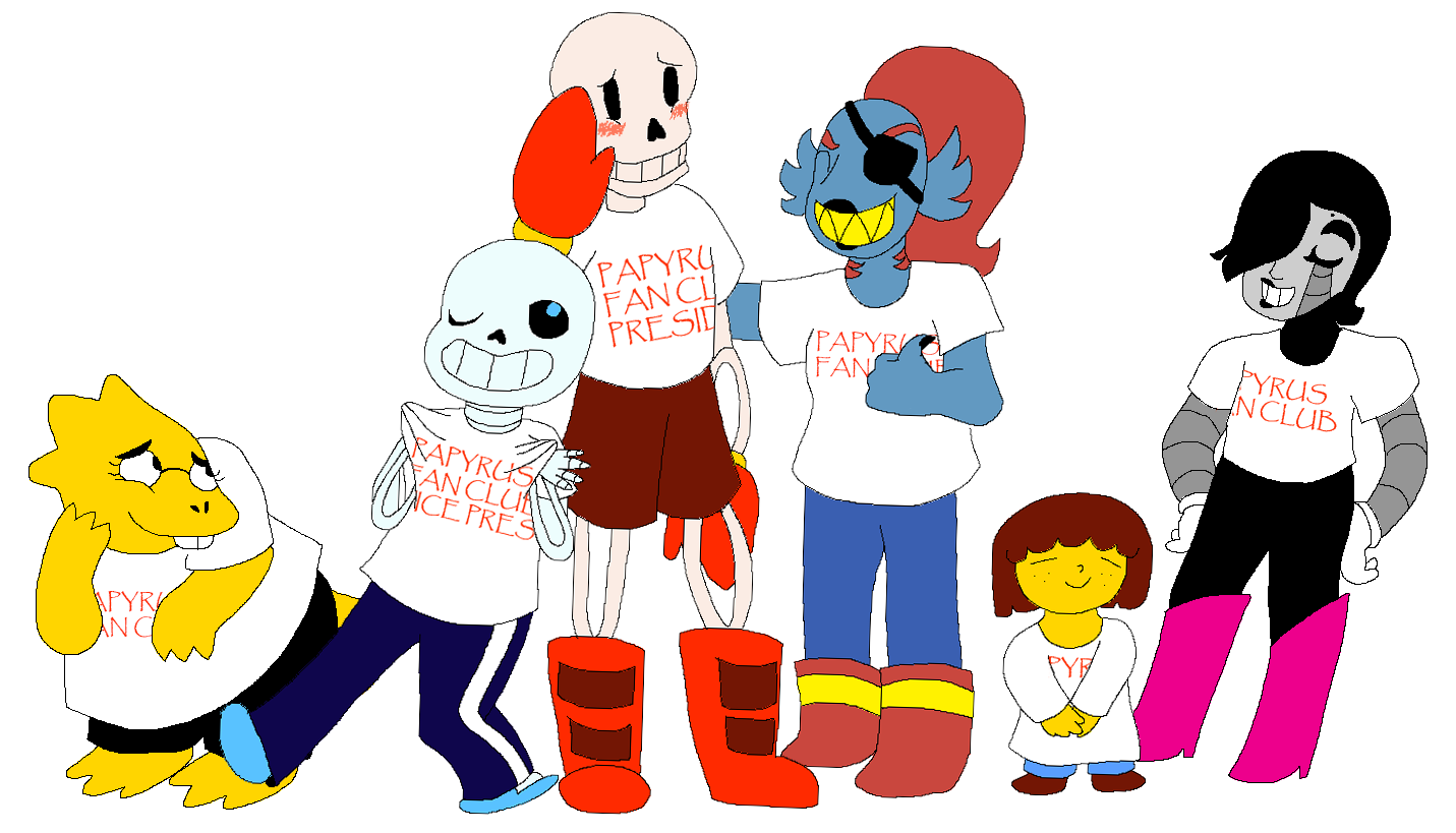 Papyrus Fan Club by carlyquinn on DeviantArt